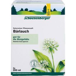 Salus B&auml;rlauch Saft Schoenenberger Heilpflanzens&auml;fte 3X200 ml