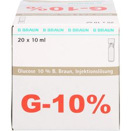 Glucose 10% B.Braun Mini Plasco connect Inj.-Lsg. 20X10 ml
