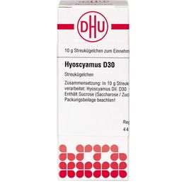 DHU-Arzneimittel Hyoscyamus D 30 Globuli 10 g