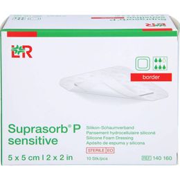 B2B Medical Suprasorb P sensitive PU-Schaumv.border 5x5cm 10 St