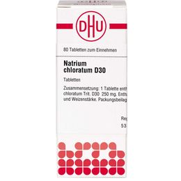 DHU-Arzneimittel Natrium Chloratum D 30 Tabletten 80 St