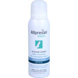 Allpresan diabetic Mikrosilber+Repair Schaum-Creme 125 ml