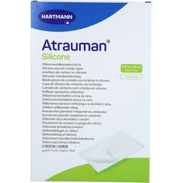 Avitamed Atrauman Silicone steril 7,5x10 cm Kompressen 5 St