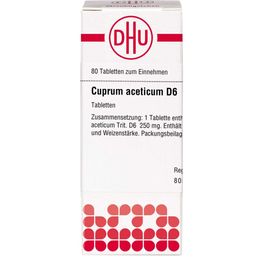 DHU-Arzneimittel Cuprum Aceticum D 6 Tabletten 80 St