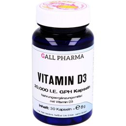 Hecht-Pharma Vitamin D3 20.000 I.E. Gph Kapseln 30 St