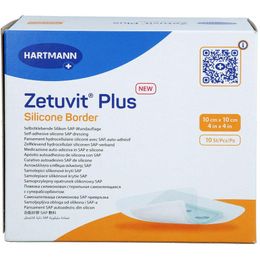 Paul Hartmann AG Zetuvit Plus Silicone Border steril 10x10 cm 10 St
