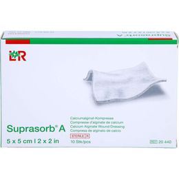 EurimPharm Arzneimittel Suprasorb A Calciumalginat Kompr.5x5 cm 10 St