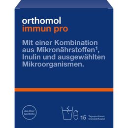 Orthomol Immun pro Granulat/Kapseln Kombipack. 15 St