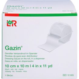 Lohmann & Rauscher Gazin Verbandmull 10 cmx10 m 8fach 1 St