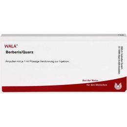 WALA BERBERIS/QUARZ Ampullen 10X1 ml