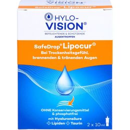 OmniVision GmbH HYLO-VISION SafeDrop Lipocur Augentropfen 2X10 ml
