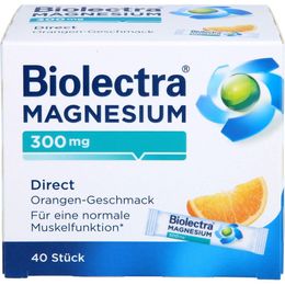 HERMES Arzneimittel Biolectra Magnesium 300 mg Direct Orange Sticks 40 St