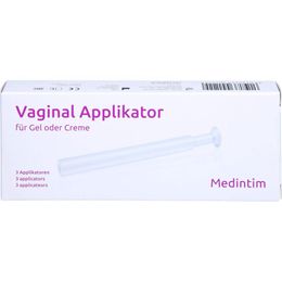 Vaginal Applikator f&uuml;r Gel/Creme 3 St