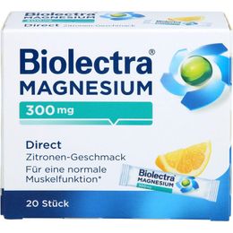 HERMES Arzneimittel Biolectra Magnesium 300 mg Direct Zitrone Sticks 20 St