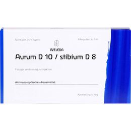 Weleda Aurum D 10/Stibium D 8 Ampullen 8X1 ml