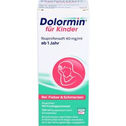 Dolormin f&uuml;r Kinder Ibuprofensaft 40 mg/ml