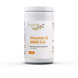 vitaworld Vitamin D3 4.000 I.E. Kapseln 100 St