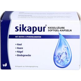 Sikapur Kiesels&auml;ure Softgel-Kapseln mit Biotin 90 St
