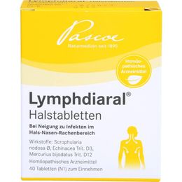 Pascoe Lymphdiaral Halstabletten 40 St