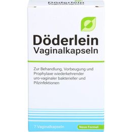 Heilpflanzenwohl GmbH D&ouml;derlein Vaginalkapseln mit Milchs&auml;urebakterien 7 St