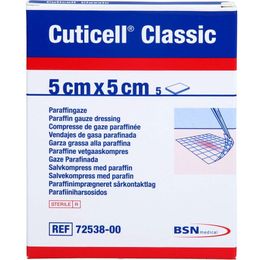 EurimPharm Arzneimittel Cuticell Classic Wundgaze 5x5 cm 5 St