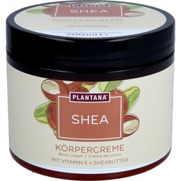 HAGER PHARMA Plantana Shea K&ouml;rpercreme Sheabutter m.Vitamin-E 500 ml
