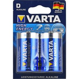 Batterien Mono LR20D 4920 Varta High 2 St