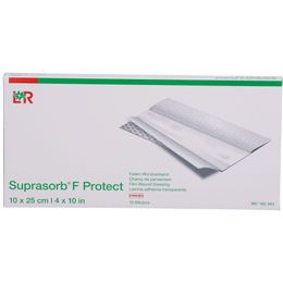 Lohmann & Rauscher Suprasorb F Protect Folien-Wundverb.10x25 cm ste. 10 St