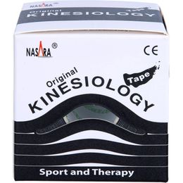 Nasara Kinesiologie Tape 5 cmx5 m schwarz 1 St