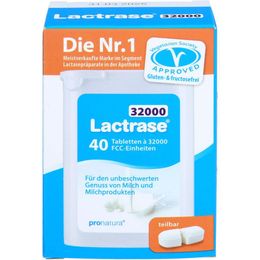 Lactrase 32.000 Fcc Tabletten teilbar im Spender 40 St