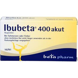 betapharm Ibubeta 400 akut Filmtabletten 10 St