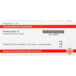 DHU-Arzneimittel Formica Rufa D 12 Ampullen 8X1 ml