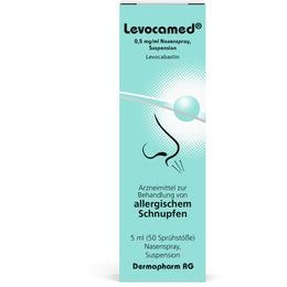 Allergopharma Levocamed 0,5 mg/ml Nasenspray Suspension 5 ml