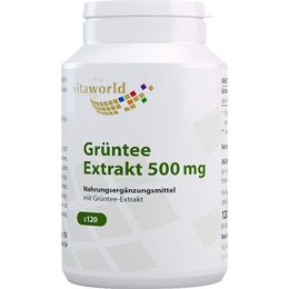 vitaworld Grüntee Extrakt 500 mg Kapseln 120 St