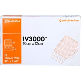 smith&nephew Opsite Iv 3000 10x12 cm transp.Kan&uuml;lenfixier. 10 St
