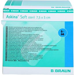 B.Braun Askina Soft Wundverband 5x7,5 cm steril 50 St