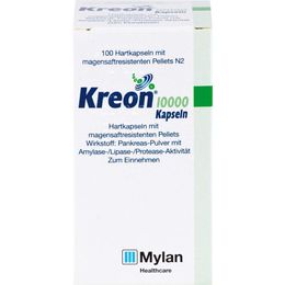 Kreon 10.000 Hartkps.m.magensaftr.überz.Pellets 100 St