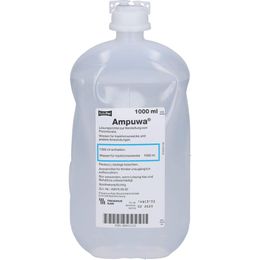 Fresenius Ampuwa Plastikflasche Injektions-/Infusionslsg. 10X1000 ml