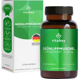 Gr&uuml;nlippmuschel 2000 mg hochdosiert Kapseln 300 St