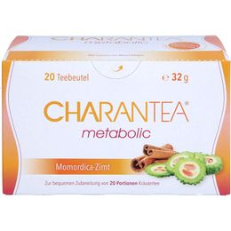 INSTITUT ALLERGOSAN Deutschland (privat) GmbH Charantea metabolic Zimt Kräutertee Filterbeutel 20 St