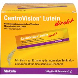 OmniVision GmbH Centrovision Lutein direkt Granulat 84 St