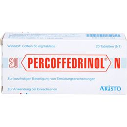 Aristo Percoffedrinol N 50 mg Tabletten 20 St