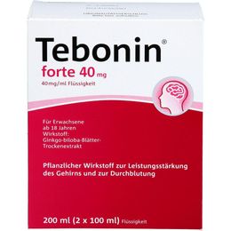 Tebonin forte 40 mg L&ouml;sung 2X100 ml