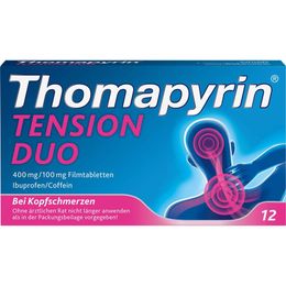 Thomapyrin Tension Duo 400 mg/100 mg Filmtabletten 12 St