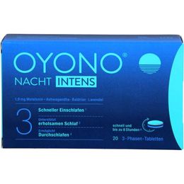 MCM KLOSTERFRAU Vertr. GmbH Oyono Nacht Intens Tabletten 20 St