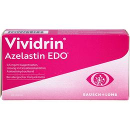 Vividrin Azelastin Edo 0,5 mg/ml Augentr.Lsg.i.EDP 20X0.6 ml