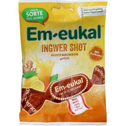 EM-EUKAL Bonbons Ingwer Shot gef&uuml;llt zuckerhaltig 75 g
