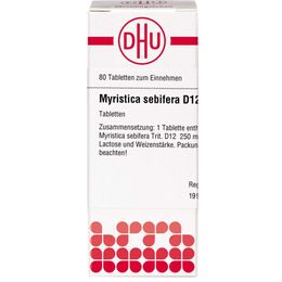 DHU-Arzneimittel Myristica Sebifera D 12 Tabletten 80 St
