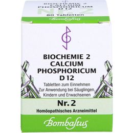 Bombastus Biochemie 2 Calcium phosphoricum D 12 Tabletten 80 St
