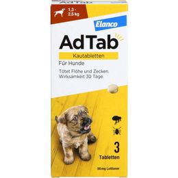 Adtab 56 mg Kautabletten f&uuml;r Hunde 1,3-2,5 kg 3 St